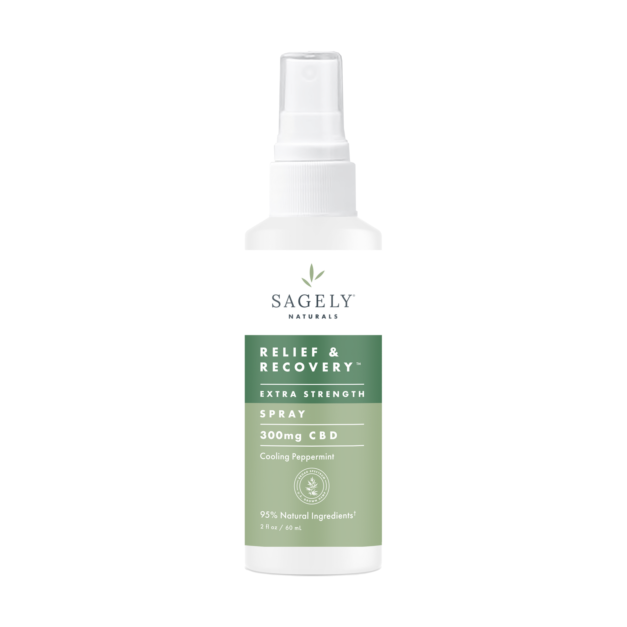 Extra Strength Relief & Recovery Spray - Sagely Naturals