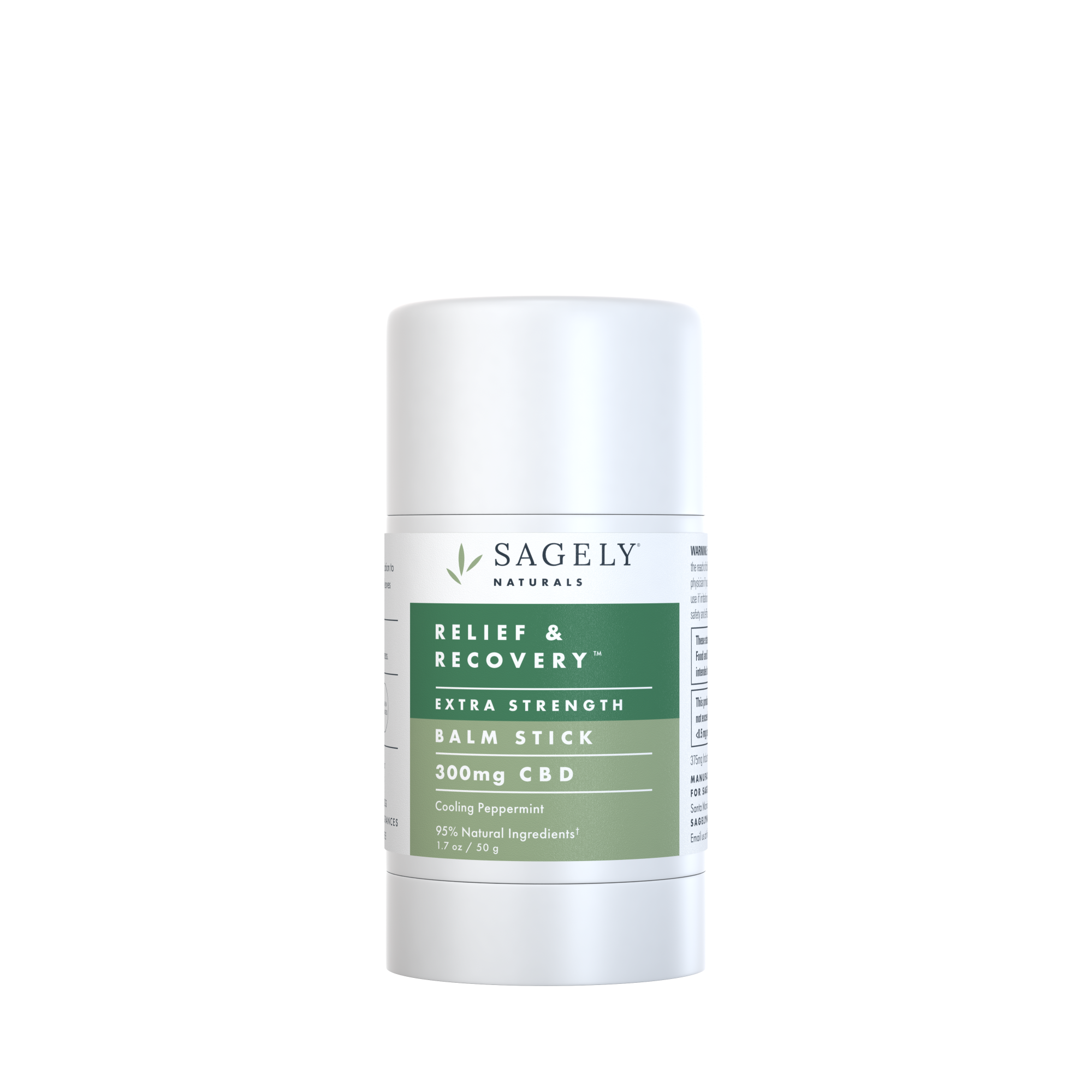 Extra Strength Relief & Recovery Balm Stick - Sagely Naturals