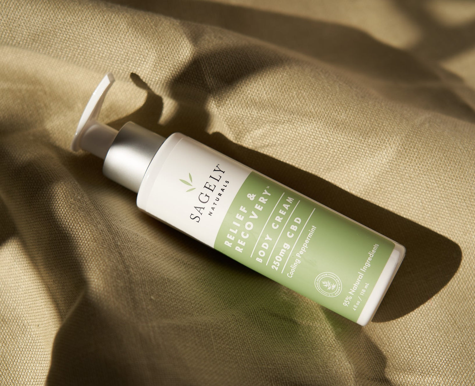 Relief & Recovery CBD Cream - Sagely Naturals
