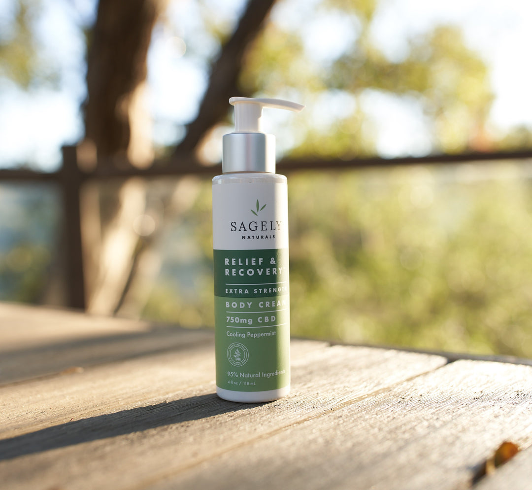 Extra Strength Relief & Recovery CBD Cream | Broad-Spectrum Body ...